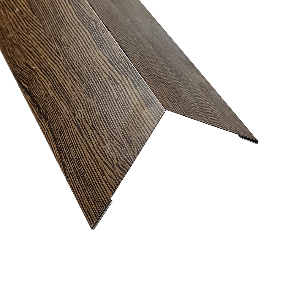 Perfil esquinero exterior Siding Metálico A008 - Vigorita